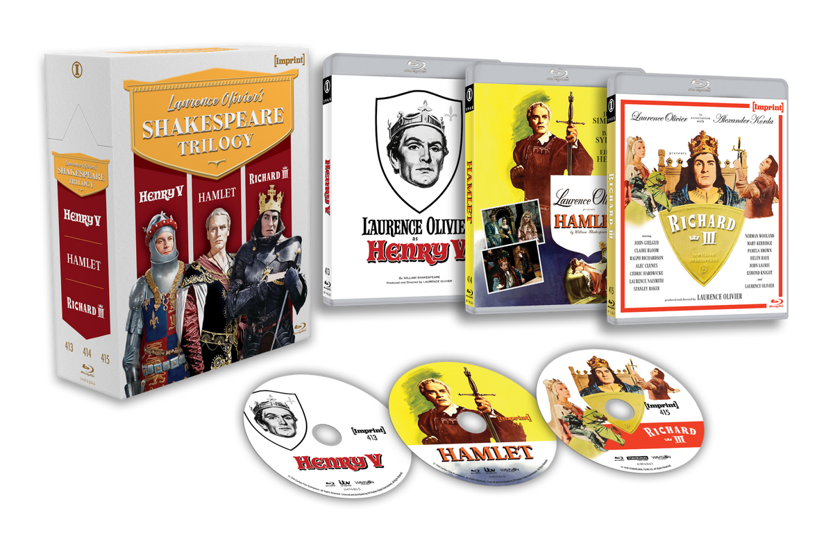 Laurence Olivier’s Shakespeare Trilogy (1944 – 1955) (Australian Impor – Videomatica Ltd (since ...
