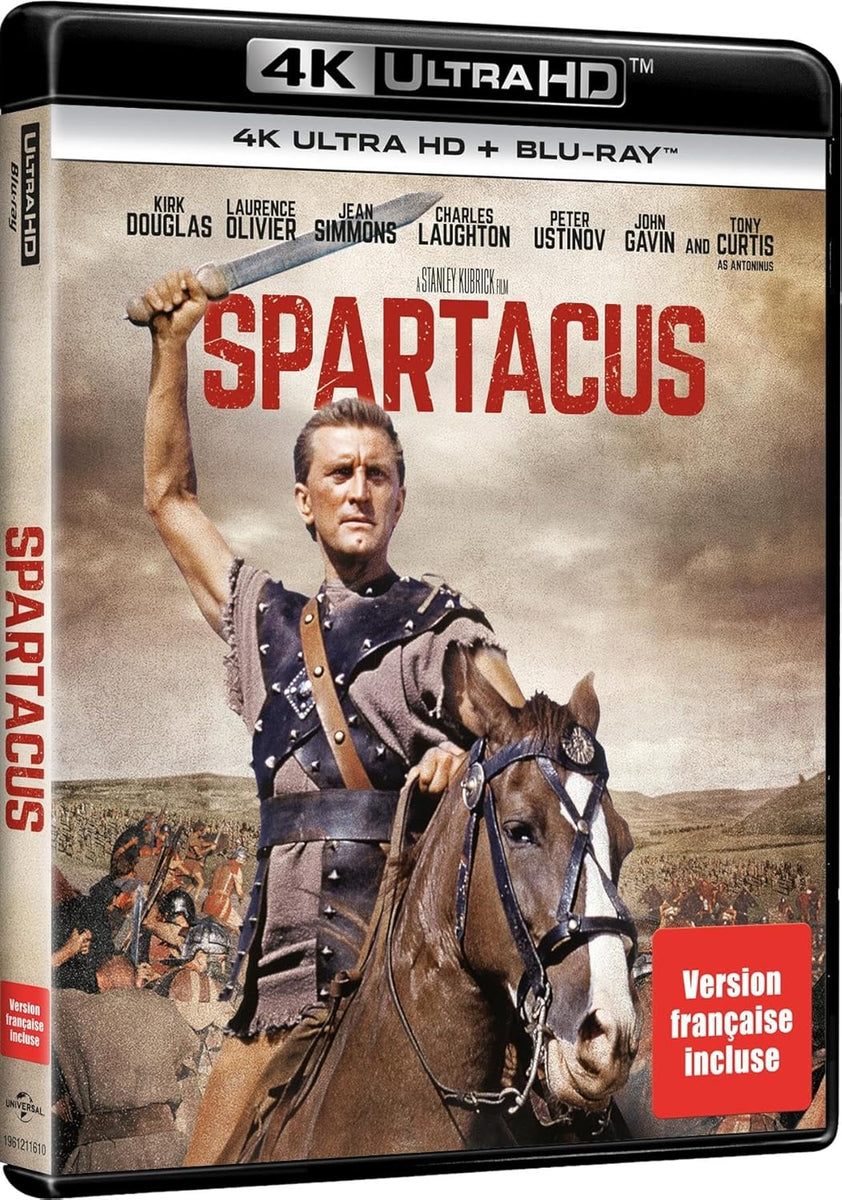 Spartacus (4K UHD/BLU-RAY Combo) – Videomatica Ltd (since 1983)