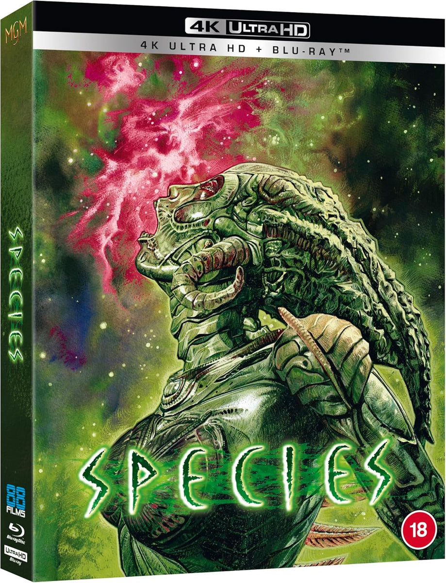 Species (UK Import Deluxe Limited Edition 4K UHD/Region B BLU-RAY Comb ...