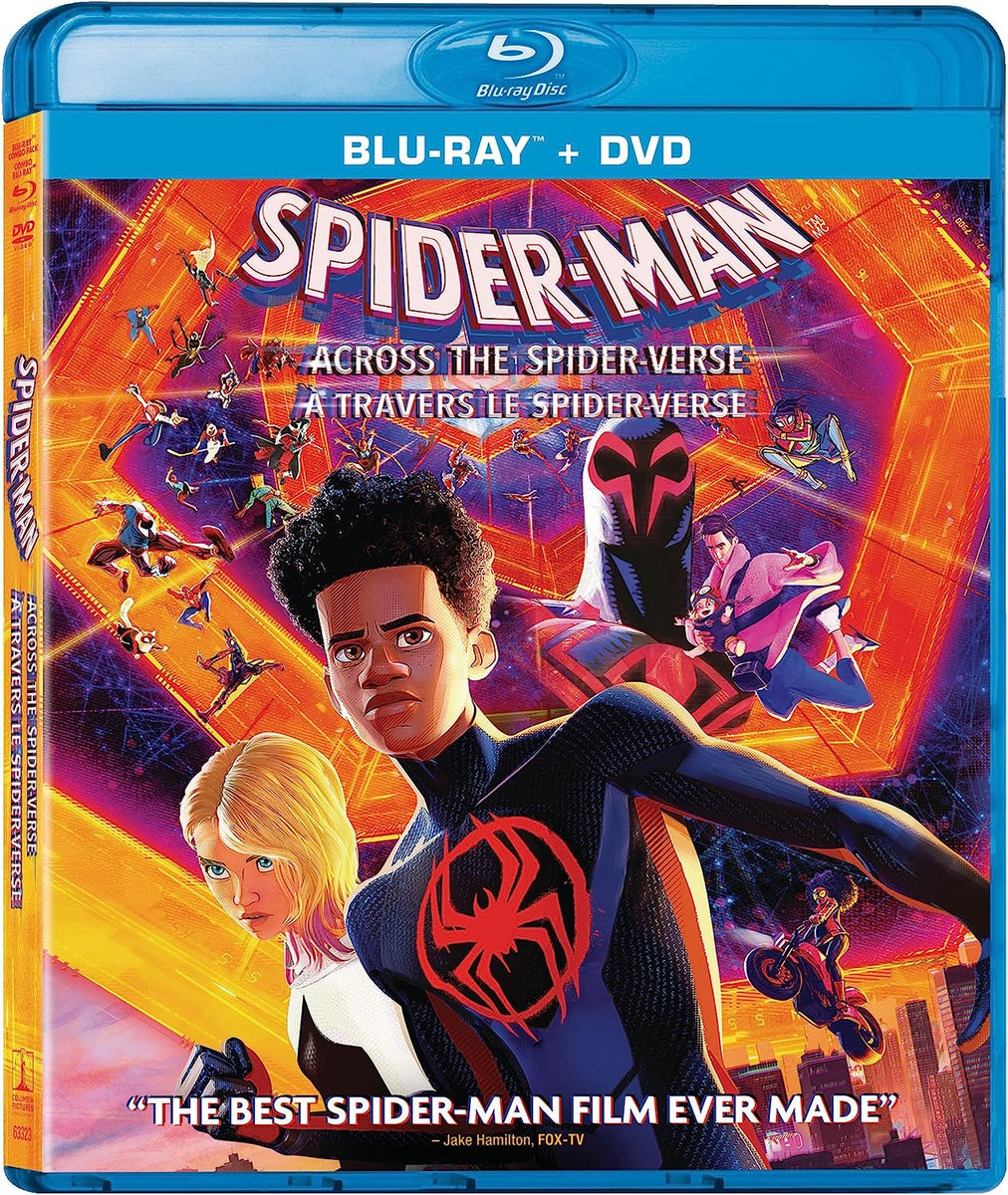 Spider-Man: Across The Spider-Verse (BLU-RAY/DVD Combo) Coming to Our ...