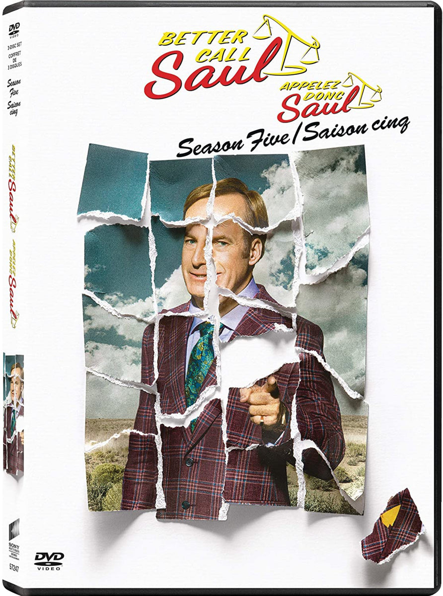 Better Call Saul: Season 5 (DVD) – Videomatica Ltd (since 1983)