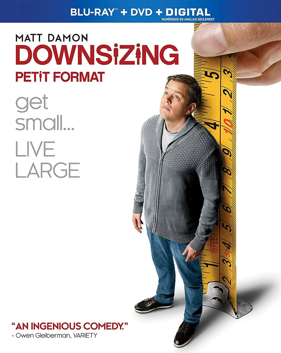 Downsizing (BLU-RAY/DVD Combo) – Videomatica Ltd (since 1983)