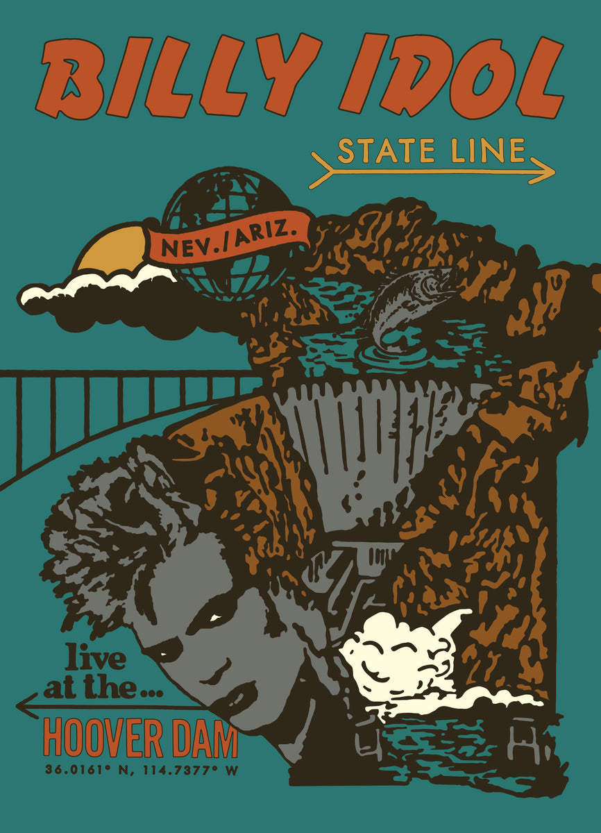 Billy Idol: State Line: Live At The Hoover Dam (DVD) – Videomatica Ltd ...