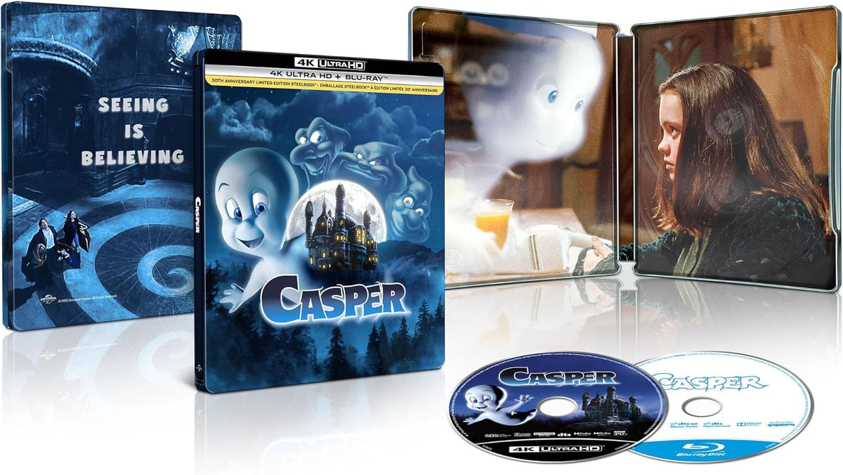 Casper (Limited Edition Steelbook 4K UHD/BLU-RAY Combo) – Videomatica ...