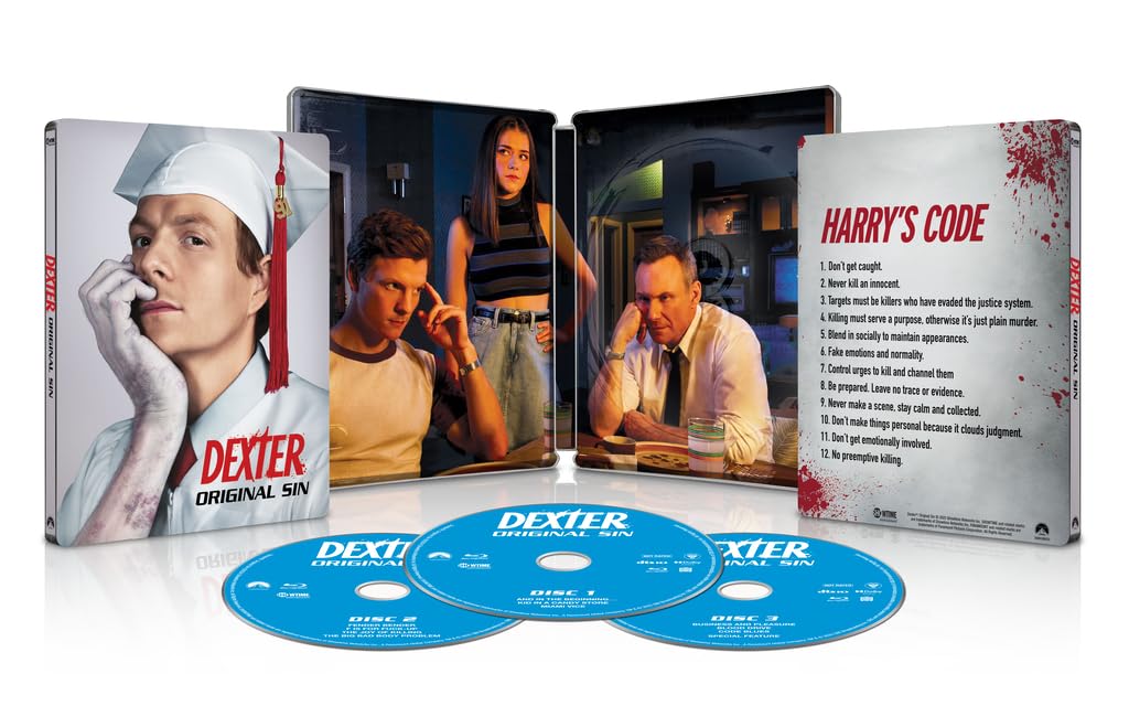 Dexter Original Sin: Season 1 (Limited Edition Steelbook BLU-RAY ...