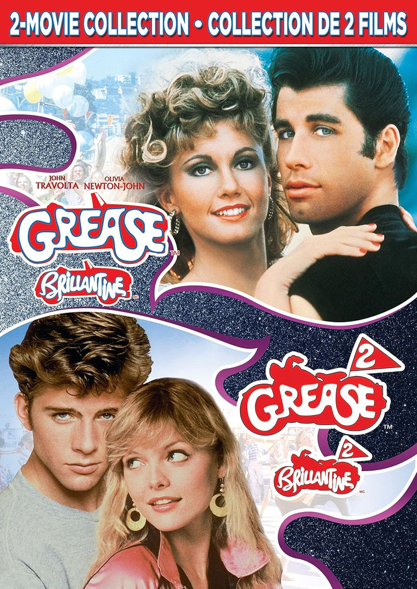 Grease: 2 Movie Collection (DVD) – Videomatica Ltd (since 1983)
