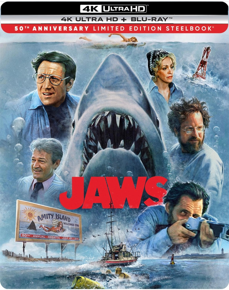 Jaws (Limited Edition Steelbook 4K UHD/BLU-RAY Combo) Pre-Order Deadli – Videomatica Ltd (since ...