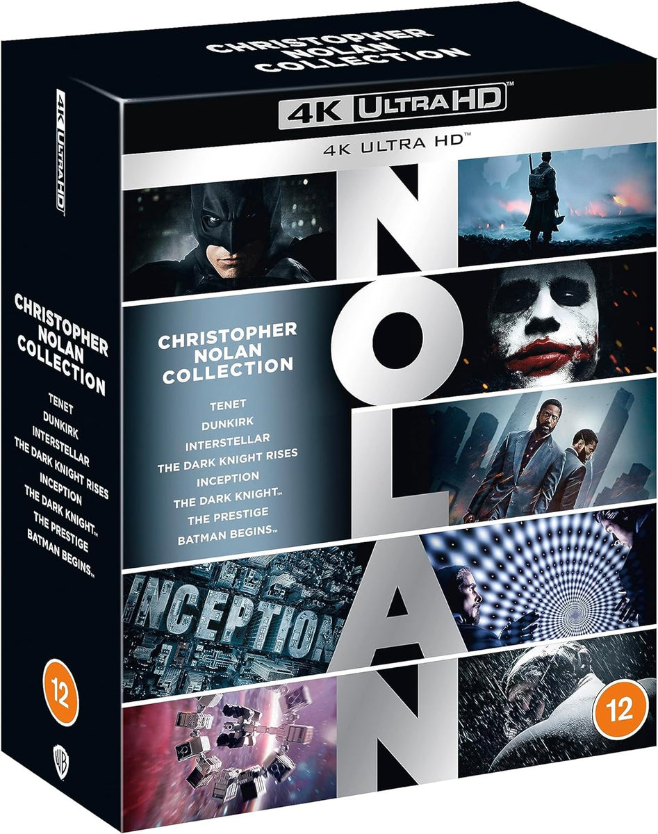 Christopher Nolan: Director's Collection (UK Import 4K UHD/BLU-RAY Com ...