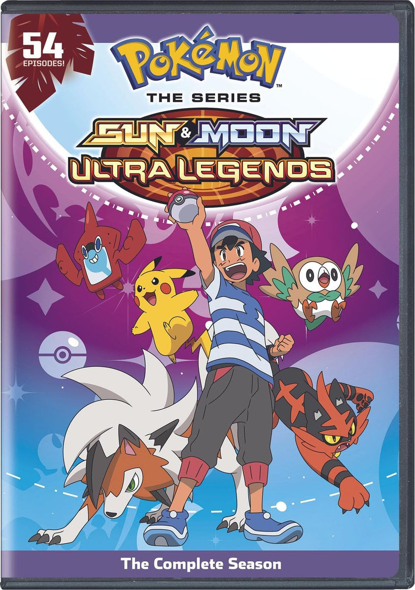 Pokémon the Series: Sun & Moon Ultra Legends: The Complete Season (DVD ...