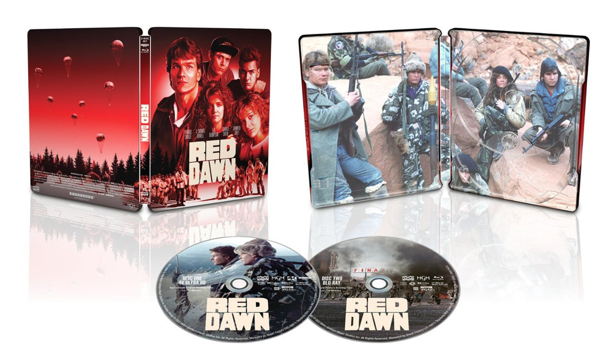Red Dawn (Limited Edition Steelbook 4K UHD/BLU-RAY Combo) – Videomatica ...
