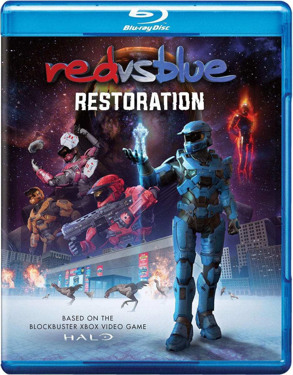 Red vs. Blue: Restoration (BLU-RAY) – Videomatica Ltd (since 1983)