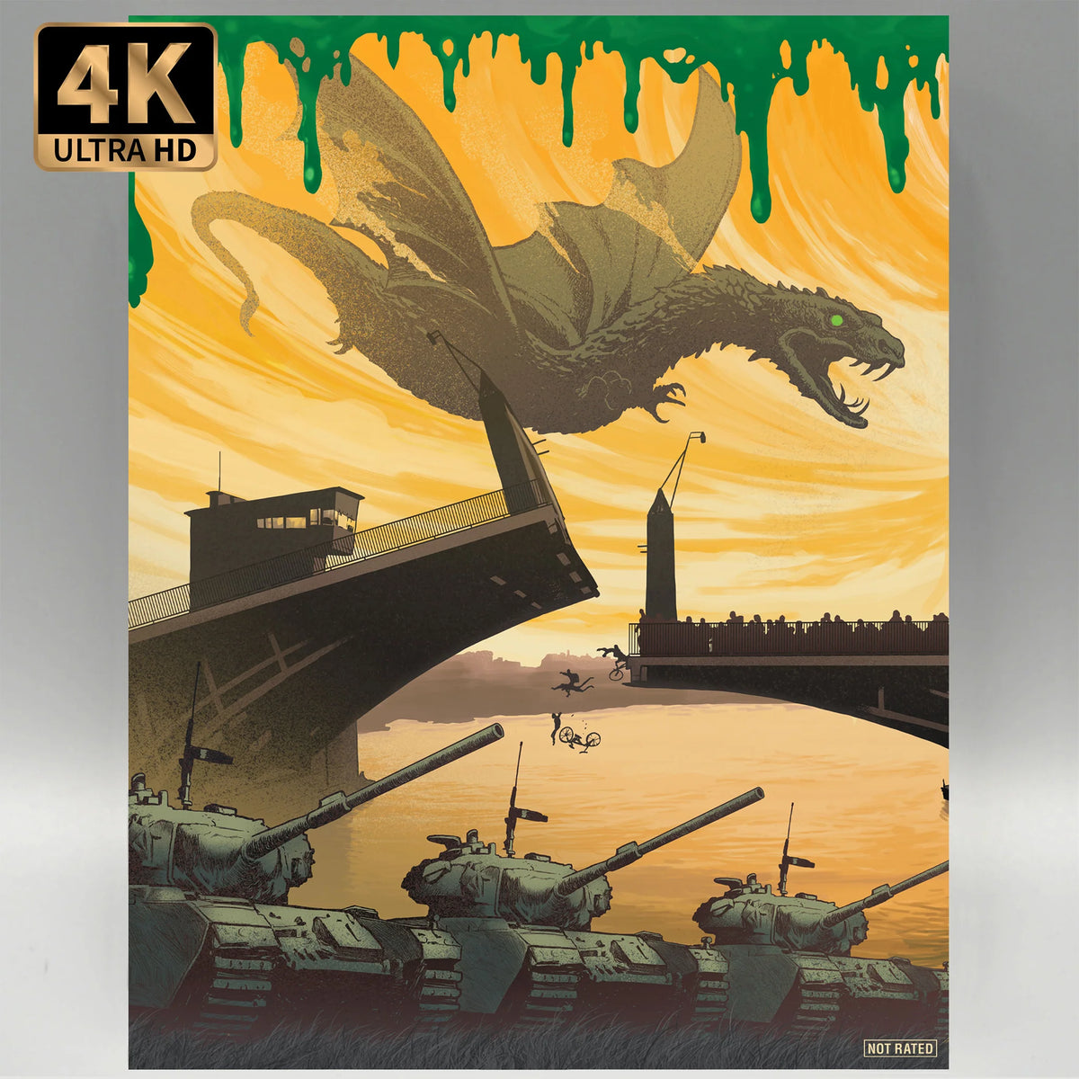 Reptilicus (Limited Edition Slipcase 4K UHD/BLU-RAY Combo ...