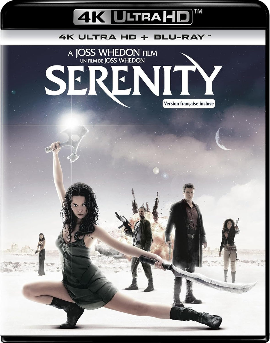 Serenity (4K UHD/BLU-RAY Combo) – Videomatica Ltd (since 1983)