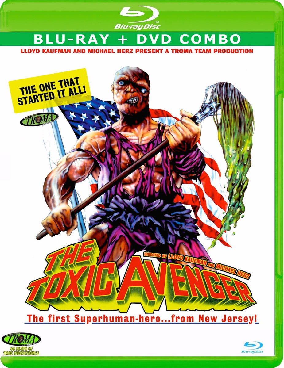 Toxic Avenger, The (BLU-RAY/DVD Combo) – Videomatica Ltd (since 1983)