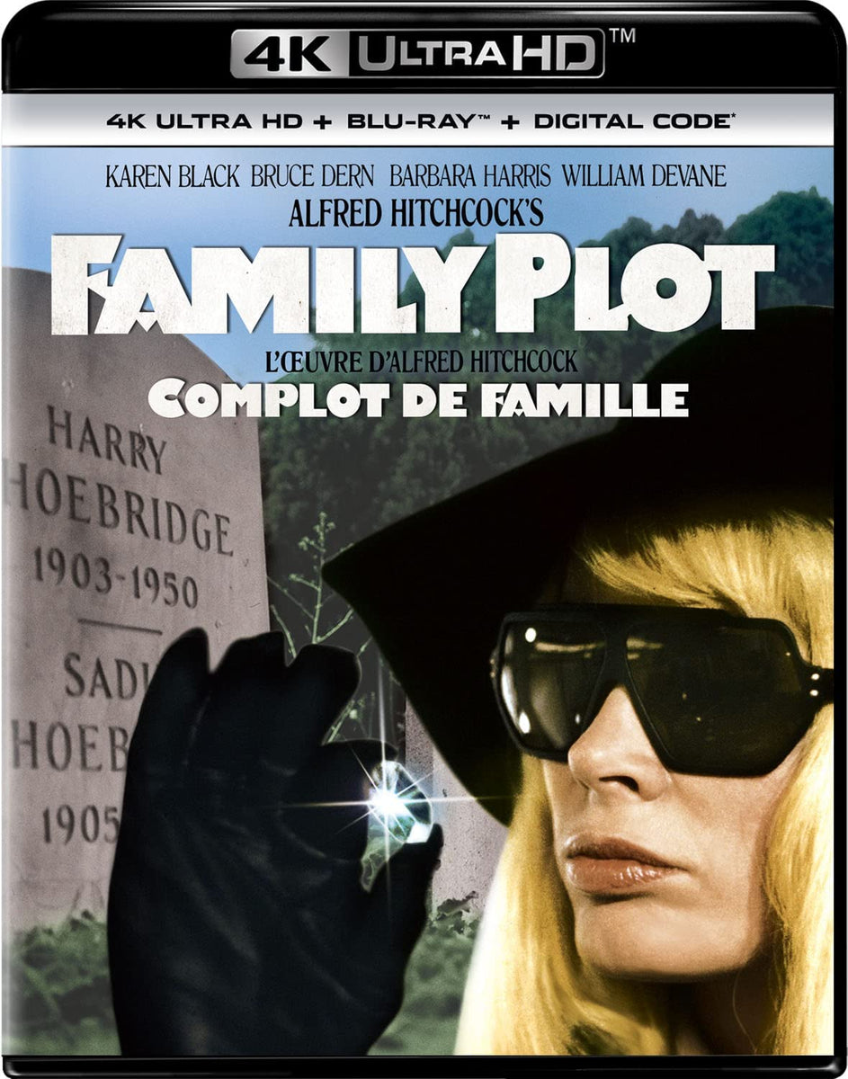 Family Plot (4K UHD/BLU-RAY Combo) – Videomatica Ltd (since 1983)