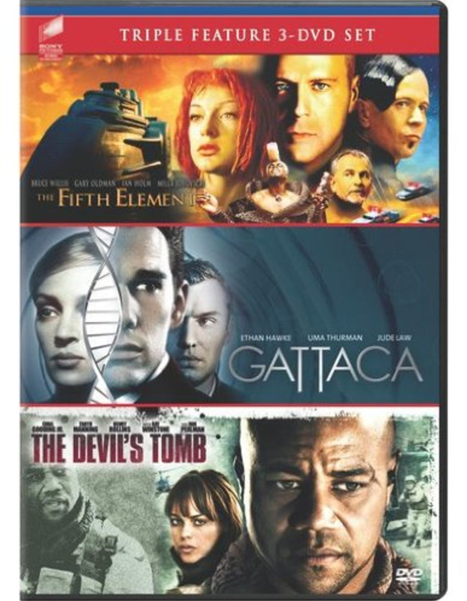 Fifth Element, The / Gattaca / Devil's Tomb, The: Triple Feature (DVD ...