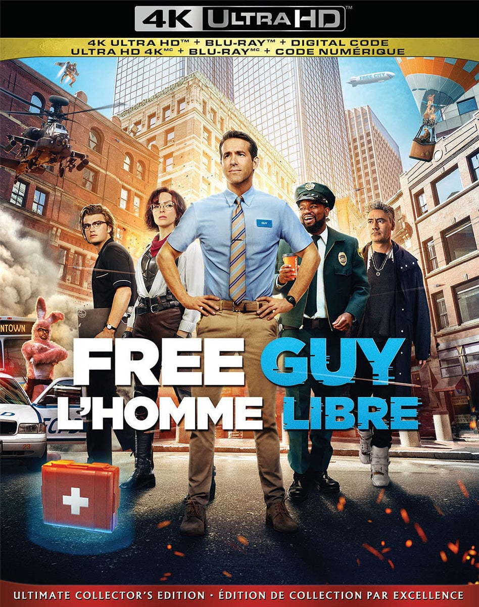 Free Guy (4K UHD/BLU-RAY Combo) – Videomatica Ltd (since 1983)
