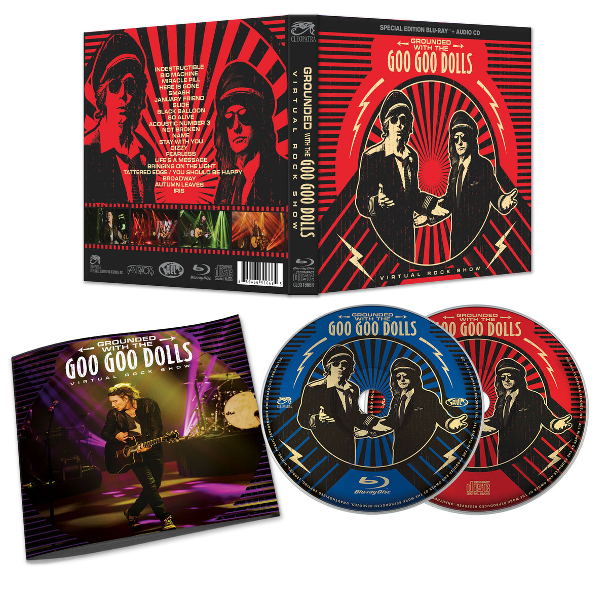 Goo Goo Dolls: Grounded With The Goo Goo Dolls (BLU-RAY/CD Combo ...