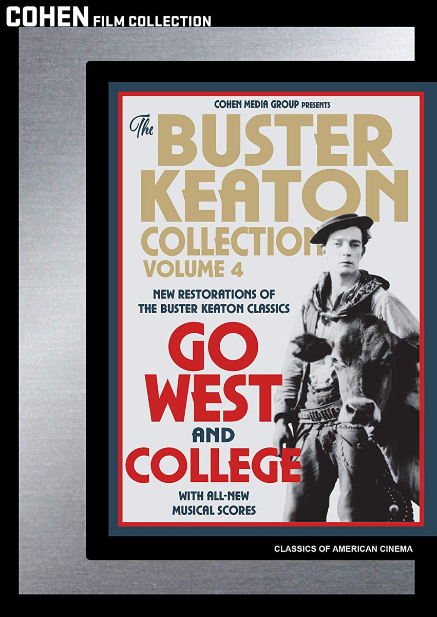 Buster Keaton Collection: Volume 4: Go West and College (DVD ...