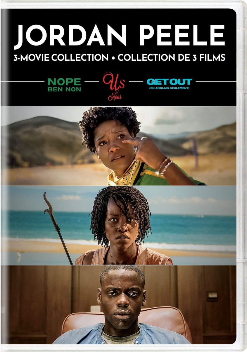 Jordan Peele: 3 Movie Collection (DVD) – Videomatica Ltd (since 1983)